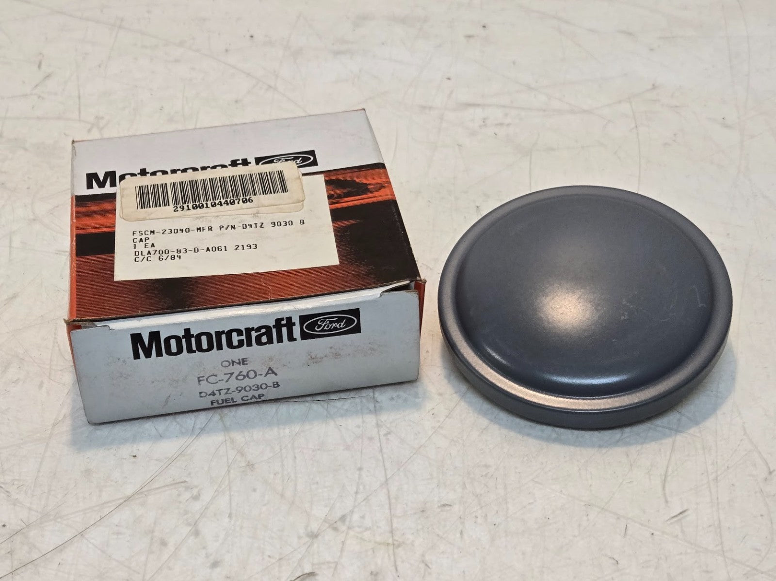 Ford Motorcraft FC-760-A Fuel Cap | D4TZ-9030-B | 2910010440706 | 3-7 ...